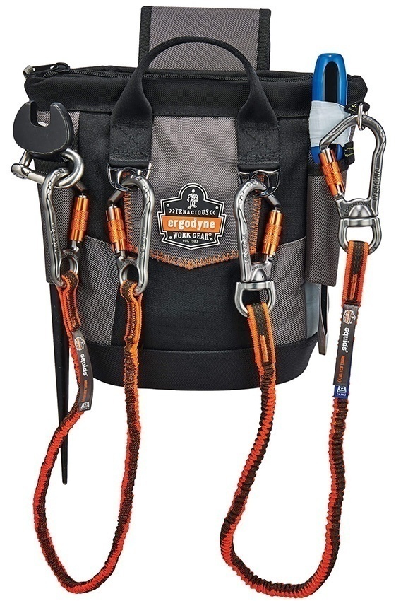 Ergodyne Arsenal 5517 Topped Tool Pouch with Snap-Hinge Zipper Closure ...