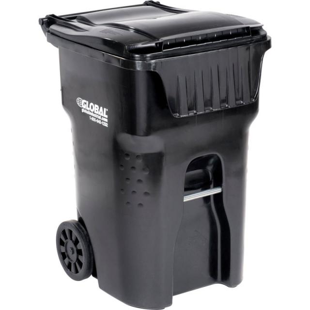 Global Industrial 95 Gallon Mobile Trash Container - GME Supply
