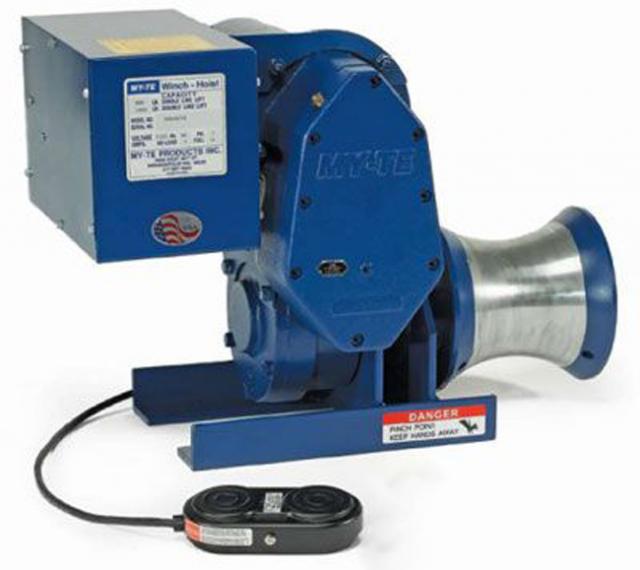 300AB My-Te Utility Capstan Electric Winch-Hoist, 115 Volt AC - GME Supply