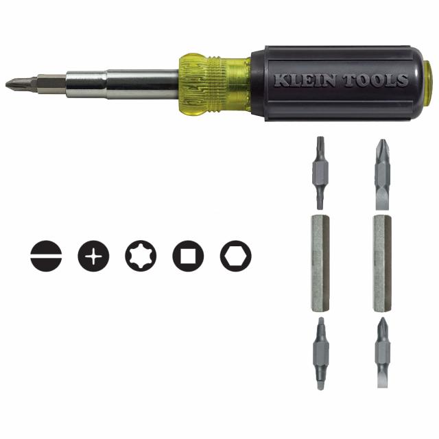 Klein Tools 32500 11-in-1 Screwdriver & Nut Driver - GME Supply