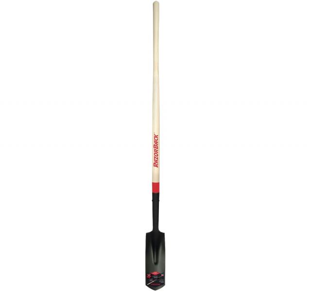 Razor-back 4 Inch Trenching Shovel with Wood Handle - GME Supply