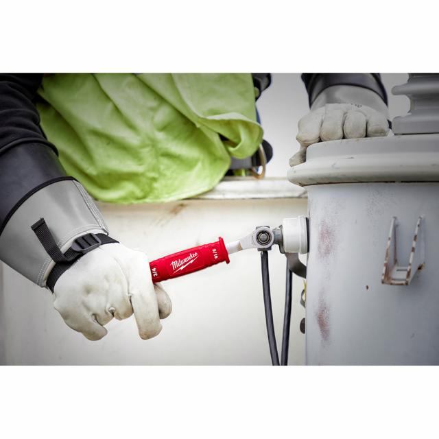 Milwaukee Lineman's 2-in-1 Insulated Ratcheting Box Wrench - GME Supply