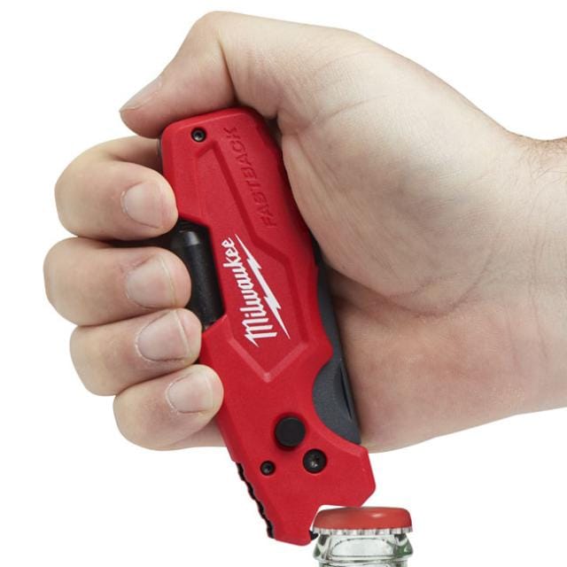Milwaukee FASTBACK 6-in-1 Folding Utility Knife - GME Supply