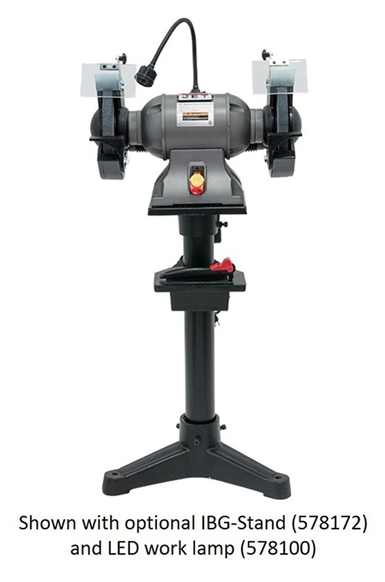 Jet IBG-10 10 Inch Industrial Bench Grinder - GME Supply