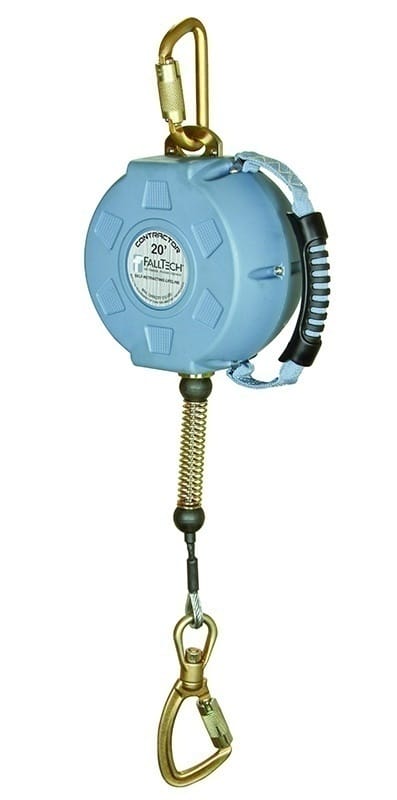 FallTech Contractor C SRL with Galvanized Cable and Anchorage Connector ...