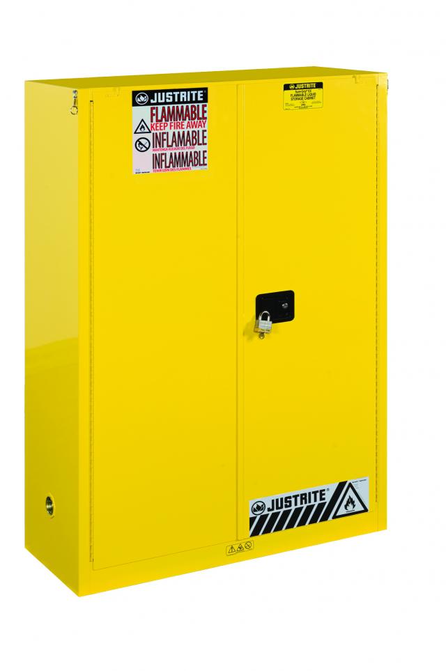 Justrite Sure-Grip Flammable Safety Cabinet/Self Closing (45 Gallons ...
