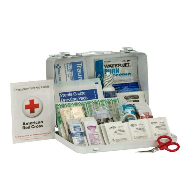 First Aid Only 25 Person ANSI A First Aid Metal Kit - GME Supply