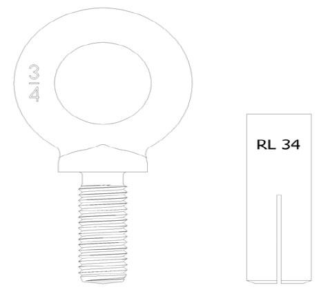 Eye Bolt Assembly - GME Supply