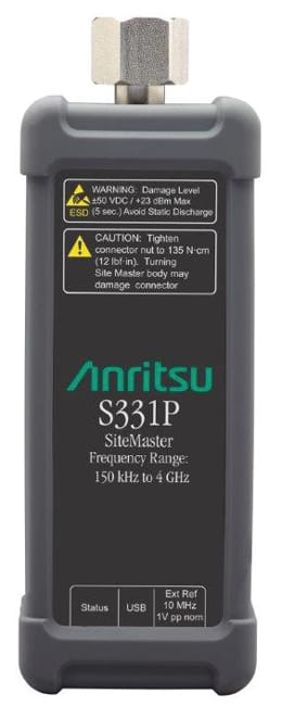 Anritsu S331P Site Master Ultraportable Cable and Antenna Analyzer ...