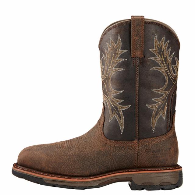 Ariat Men's WorkHog Waterproof Work Boots with Composite Toe - GME Supply