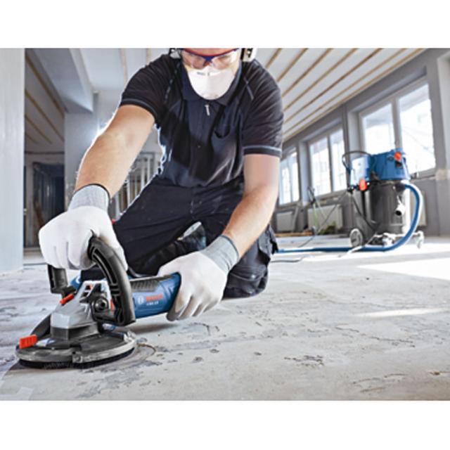 Bosch 5 Inch Concrete Surface Grinder with Dust Collection Shroud - GME ...