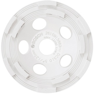 Bosch 5 Inch Double Row Segmented Diamond Cup Wheel for Concrete - GME ...