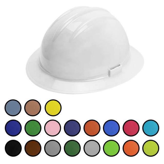 Bullard Classic Full Brim XL Hard Hat with Accessory Slots - GME Supply