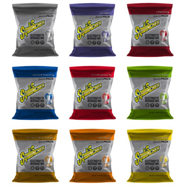 Sqwincher 5 Gallon Powder Sports Drink Mix (16 Pack) - GME Supply