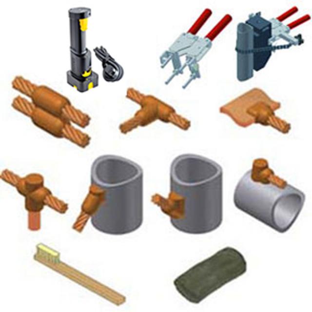 Cadweld Plus Electronic Exothermic Welding Deluxe Kit - GME Supply