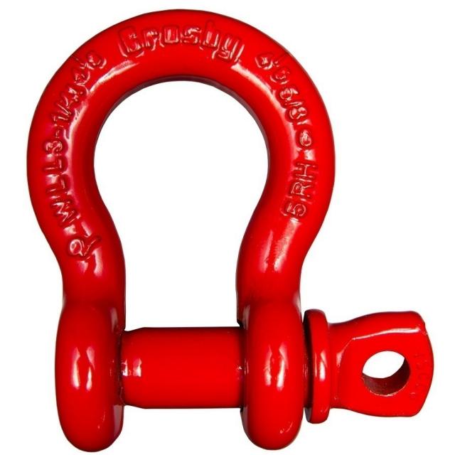 Crosby S-209 Self-Colored Screw Pin Shackles - GME Supply