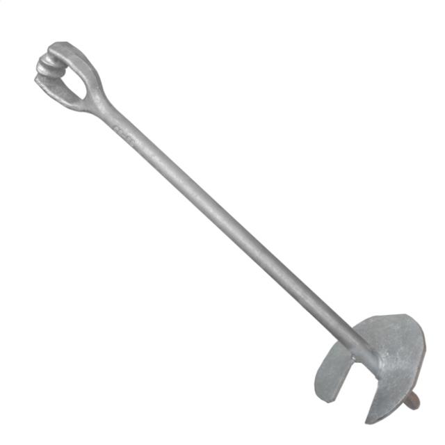 Galvanized Steel Earth Ground Screw Anchor - GME Supply