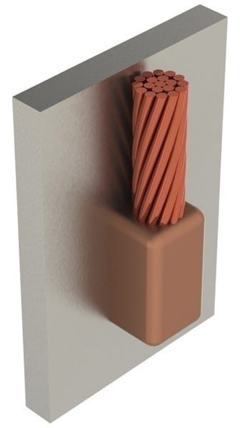 Cadweld Cable to Steel Vertical Mold - GME Supply