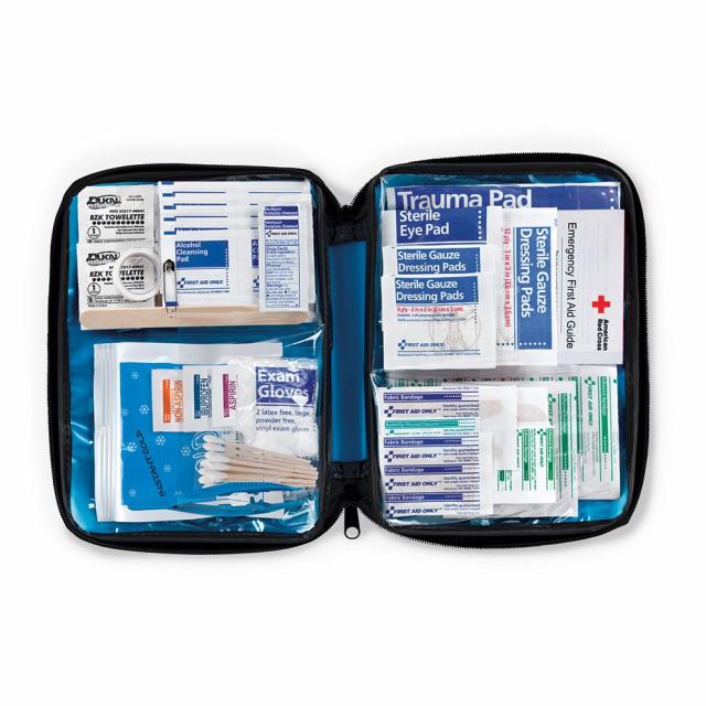 First Aid Only 130 Piece First Aid Kit with Fabric Case - GME Supply
