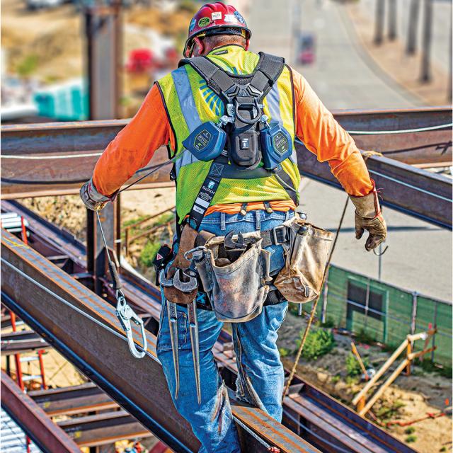 Falltech 8 Foot FT-X Cable Class 2 Leading Edge Twin-leg Personal SRL ...