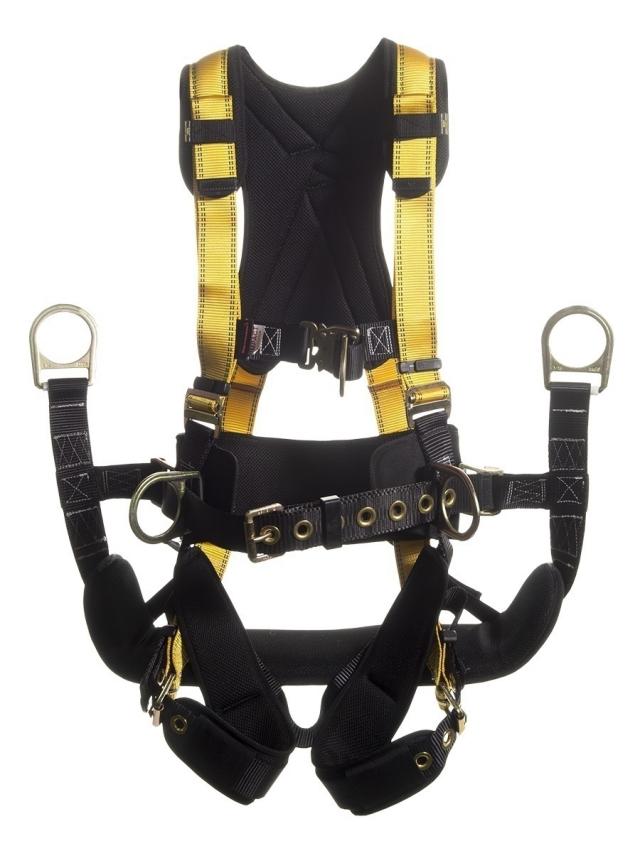 FallTech Journeyman II 6 D-Ring Tower Climbing Harness - GME Supply