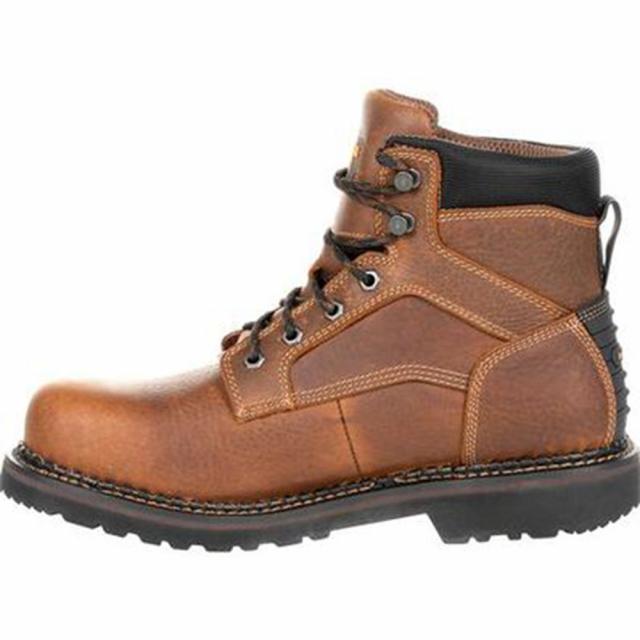 Georgia Boot Giant Revamp Waterproof 6 Inch Work Boots with Steel Toe ...