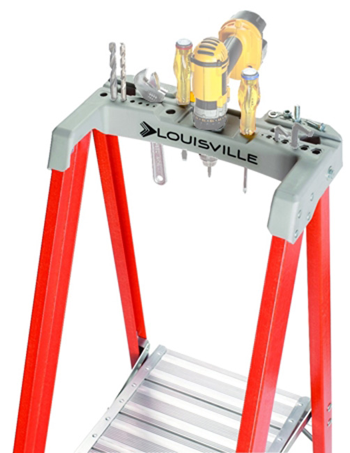 Louisville Ladder Fiberglass Pinnacle Pro Platform Step Ladder, Type IA ...