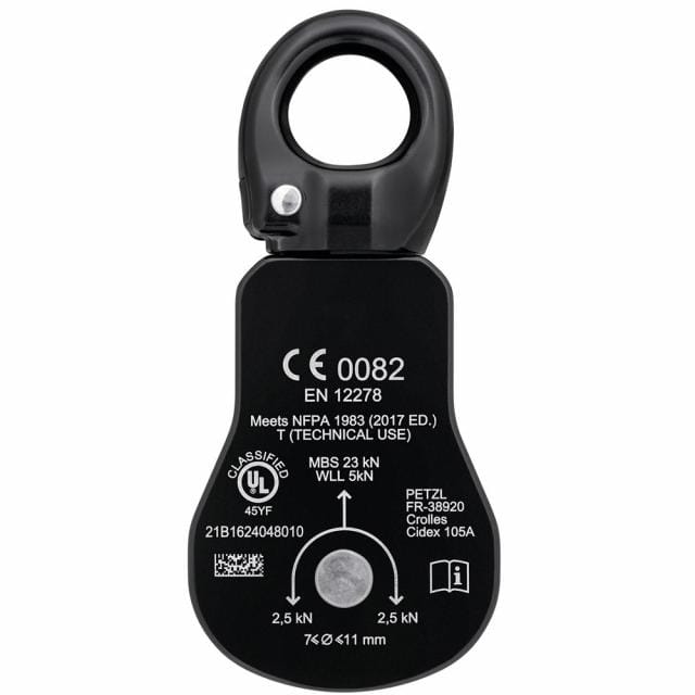 Petzl SPIN S1 Swivel Compact Single Pulley - GME Supply