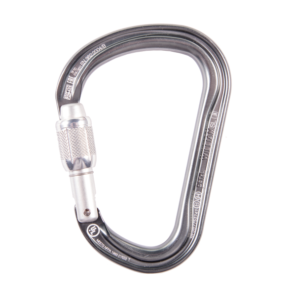 Petzl WILLIAM Asymmetrical Aluminum Carabiner - GME Supply