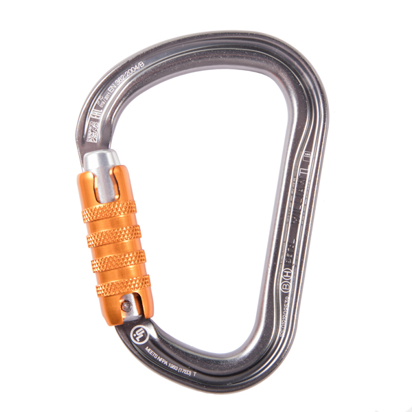 Petzl WILLIAM Asymmetrical Aluminum Carabiner - GME Supply