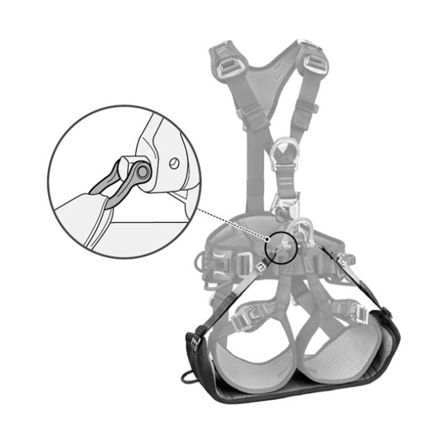 Petzl Shackles for ASTRO and SEQUOIA Harnesses (2 Pack) - GME Supply