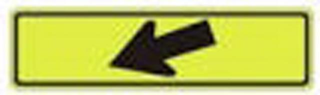Diamond Grade Reflective Arrow Sign - GME Supply
