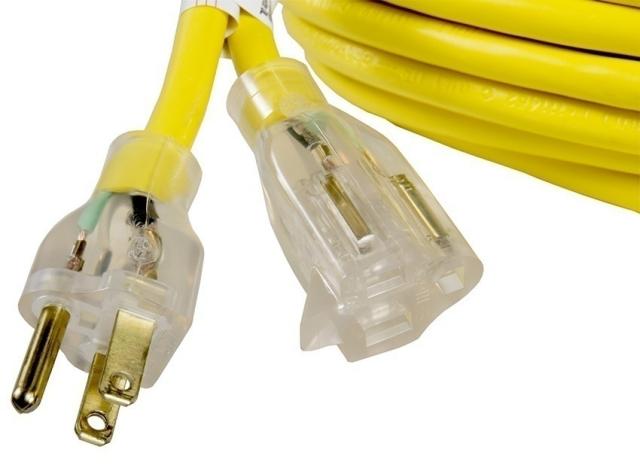 US Wire and Cable SJTW 14/3 Extension Cord - 50 Feet - GME Supply