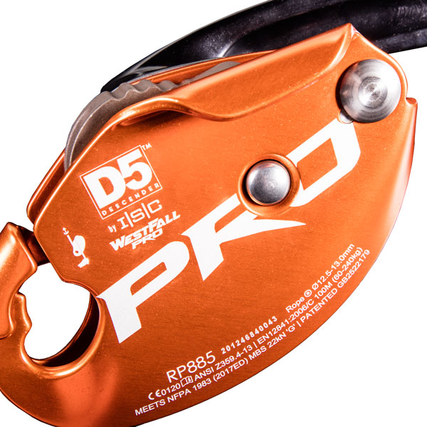 WestFall Pro D5 Descender for 1/2 Inch Rope - GME Supply