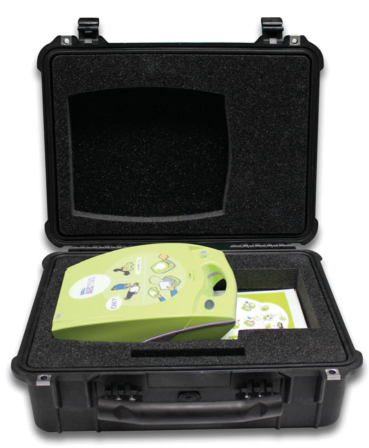 Pelican Case with Cut-Outs for AED Plus - GME Supply