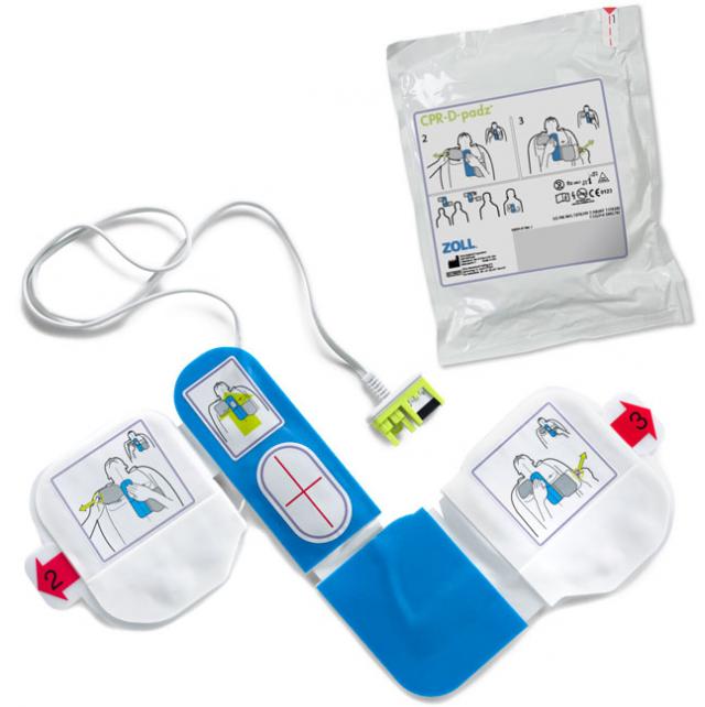 CPR-D-Padz One-Piece Electrode Pad with Real CPR Help - GME Supply