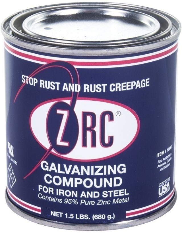 ZRC Cold Galvanizing High Zinc Compound - 1/2 Pint - GME Supply