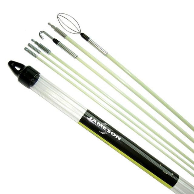Jameson Versa Fiberglass Glow Fish Rod 34 Foot Kit - GME Supply