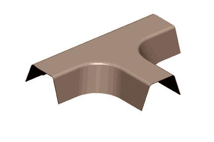 PPC-Belden Tee Fitting Permanent Mount Cable Molding - GME Supply
