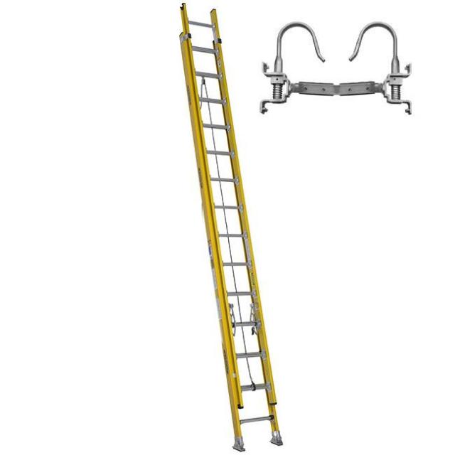Werner 28 Foot Series Type 1AA Fiberglass Extension Ladder Kits - GME ...