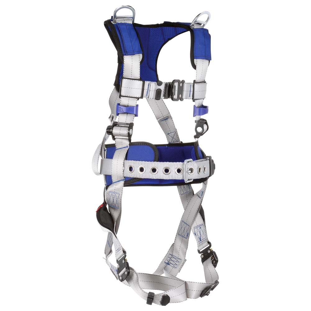 3M DBI-SALA ExoFit X100 Comfort Construction Retrieval Safety Harness ...
