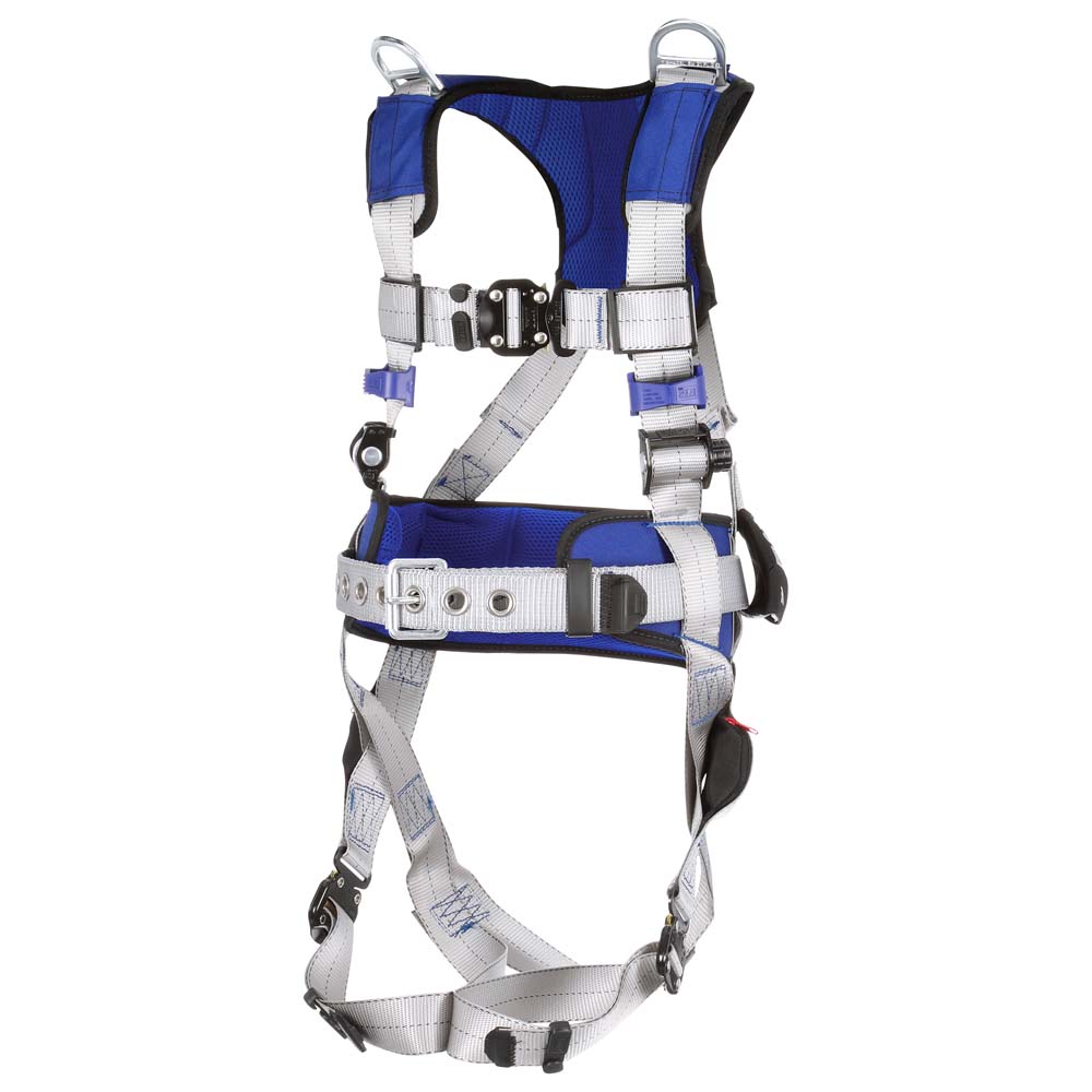 3M DBI-SALA ExoFit X100 Comfort Construction Retrieval Safety Harness ...