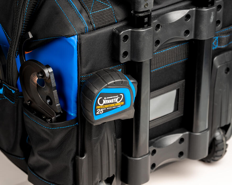 Jonard Professional Rolling Tool Bag, 18 Pockets, 16" - GME Supply