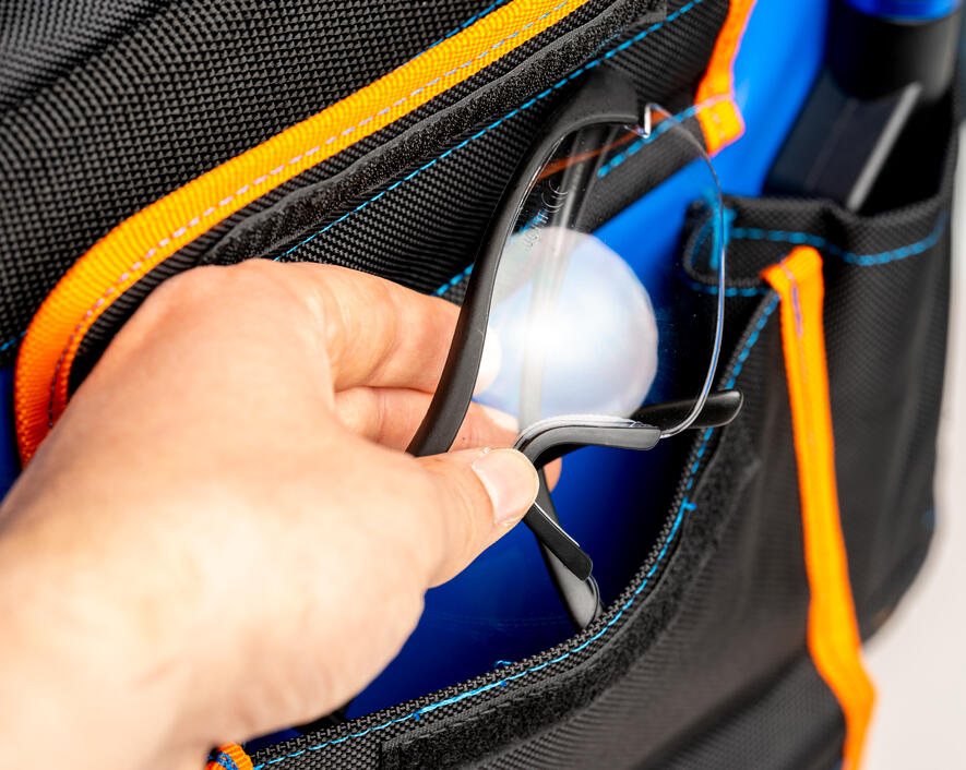 Jonard Professional Rolling Tool Bag, 18 Pockets, 16" - GME Supply