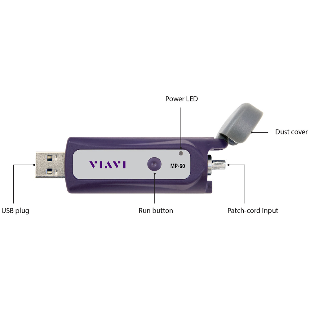 VIAVI Miniature USB 2.0 Power Meters with FiberChekPRO Integration ...