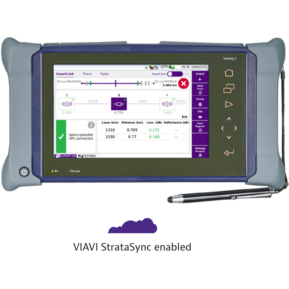 VIAVI T-BERD 4000 V2 1310/1550nm B FiberComplete-Ready Test Set Unit ...