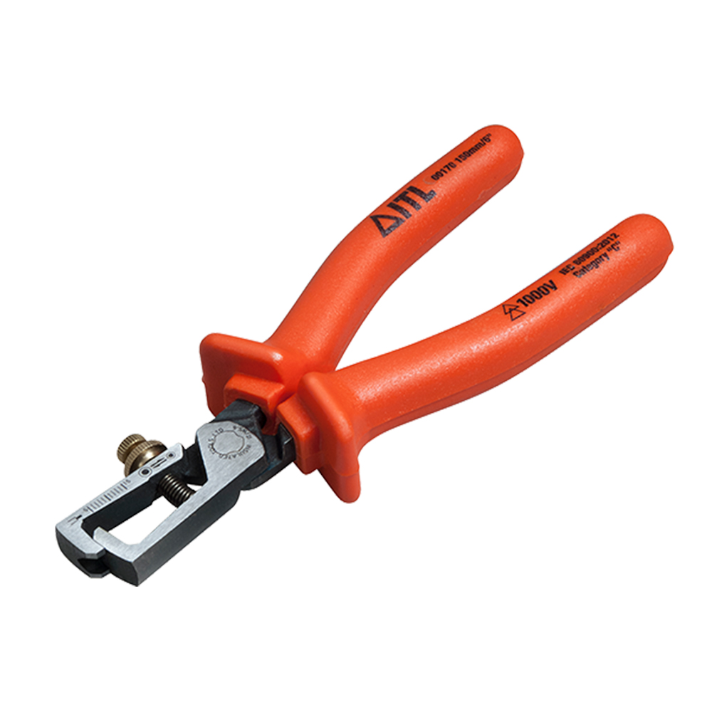 Jameson 1000V Insulated 6-1/4 Inch Wire Stripper - GME Supply