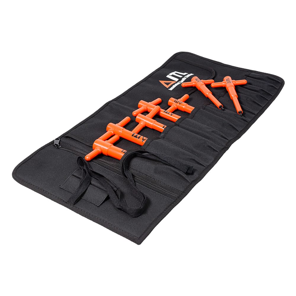 Jameson 1000V Insulated T-Handle Hex Key Sets - GME Supply