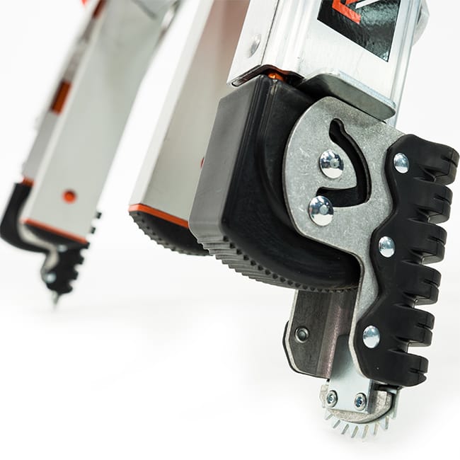 Little Giant Ladders REX Aluminum Extendable Ladder with Ratchet ...