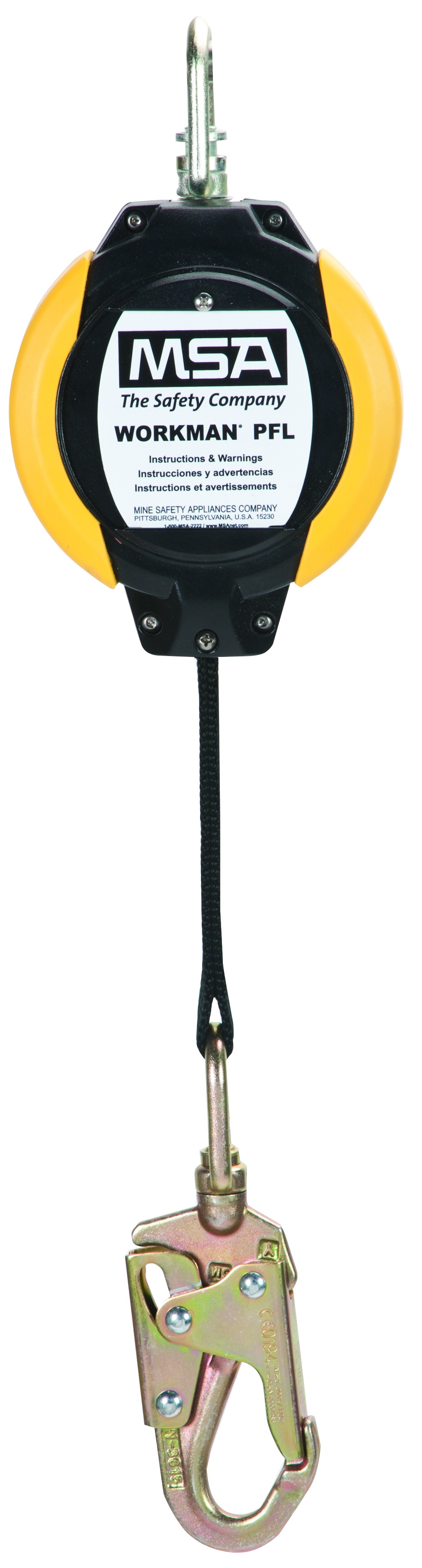MSA Workman 12 FT Web Personal Fall Limiter - GME Supply